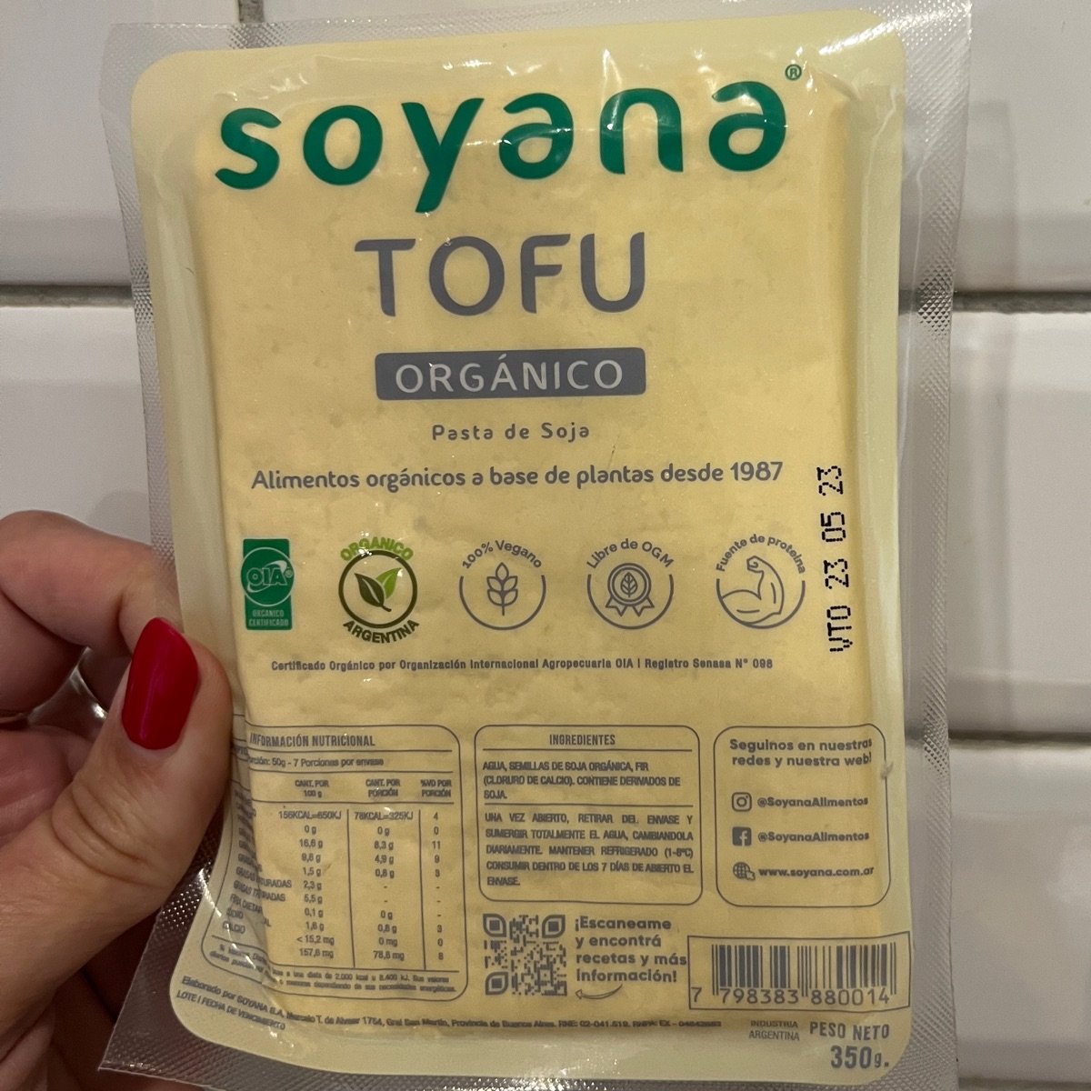Tofu Orgánico from Soyana - Vegan Product Reviews & Ratings | abillion