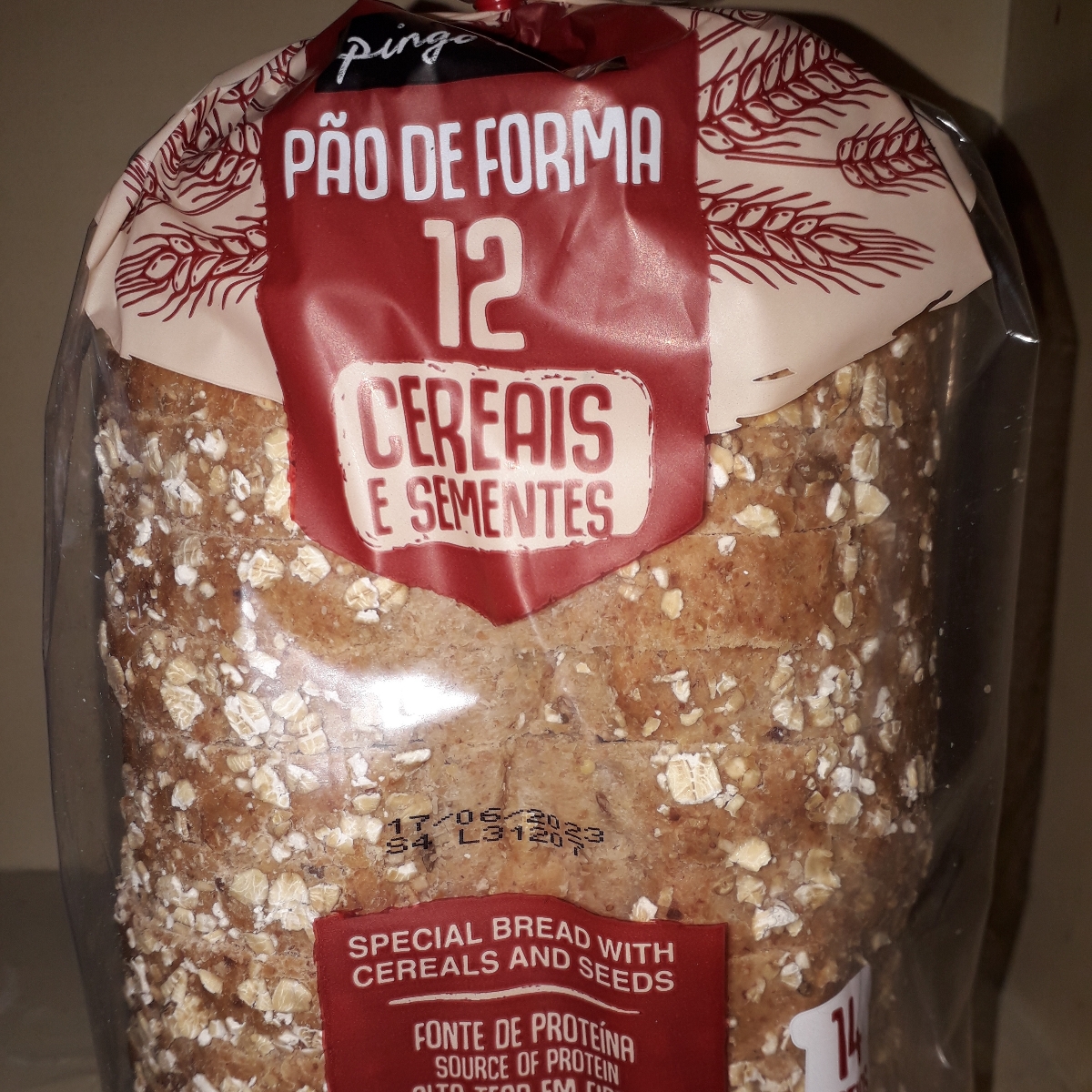 Pão de Forma 12 Cereais from Pingo doce - Vegan Product Reviews ...