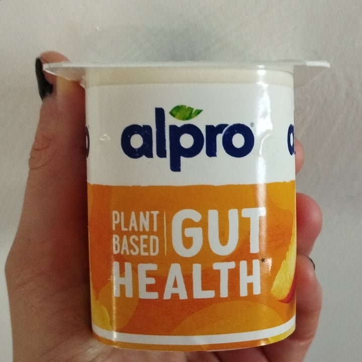 Alpro plant based Gut health peach Review | abillion