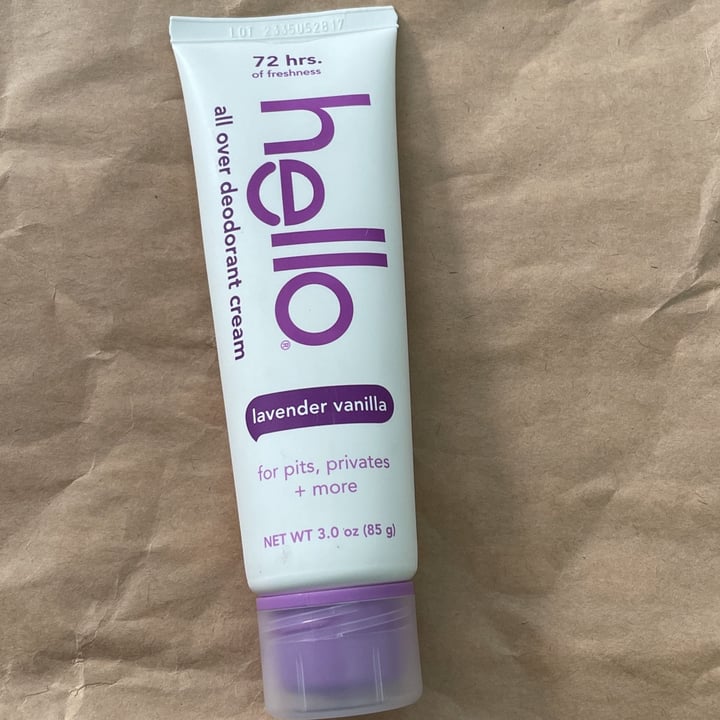 Hello all over deodorant cream Review | abillion