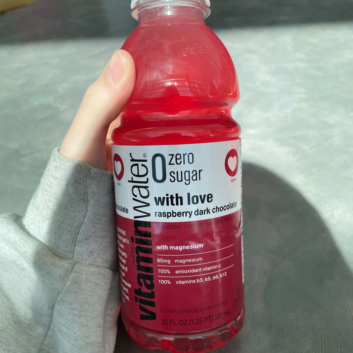 Raspberry Dark Chocolate from Vitaminwater - Vegan Product Reviews ...