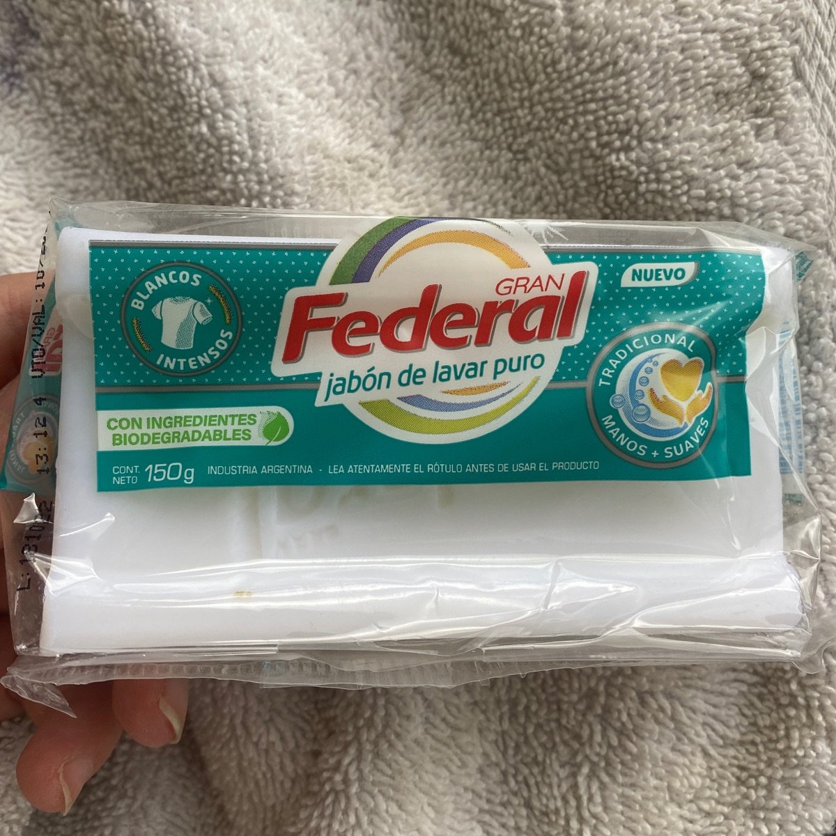 Jabón blanco from Federal - Vegan Product Reviews & Ratings | abillion