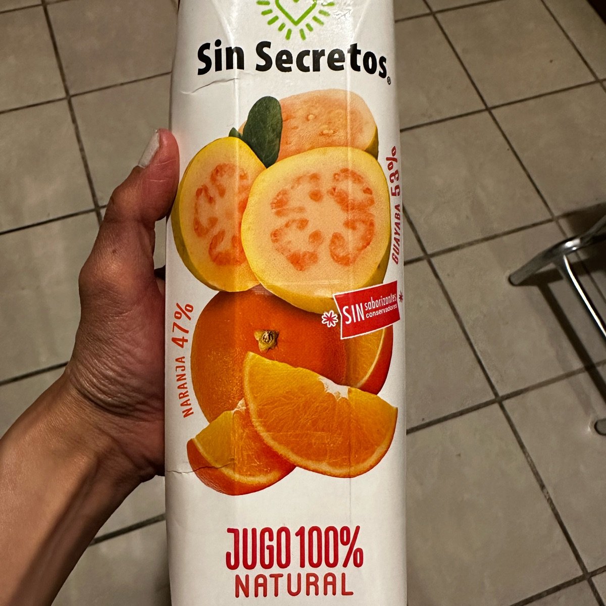 Jugo 100% Natural Naranja y Guayaba from Sin Secretos - Vegan Product ...