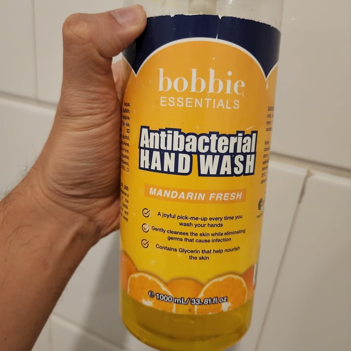 Bobbie essentials Antibacterial Hand Wash Mandarin Fresh Review | abillion