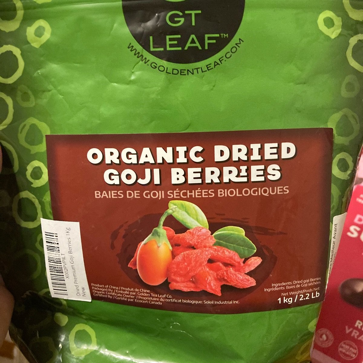 organic dried goji berries from Gt leaf - Vegan Product Reviews ...