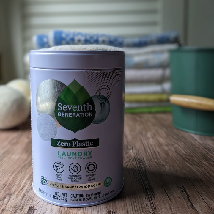 Seventh Generation zero plastic laundry detergent powder Review | abillion