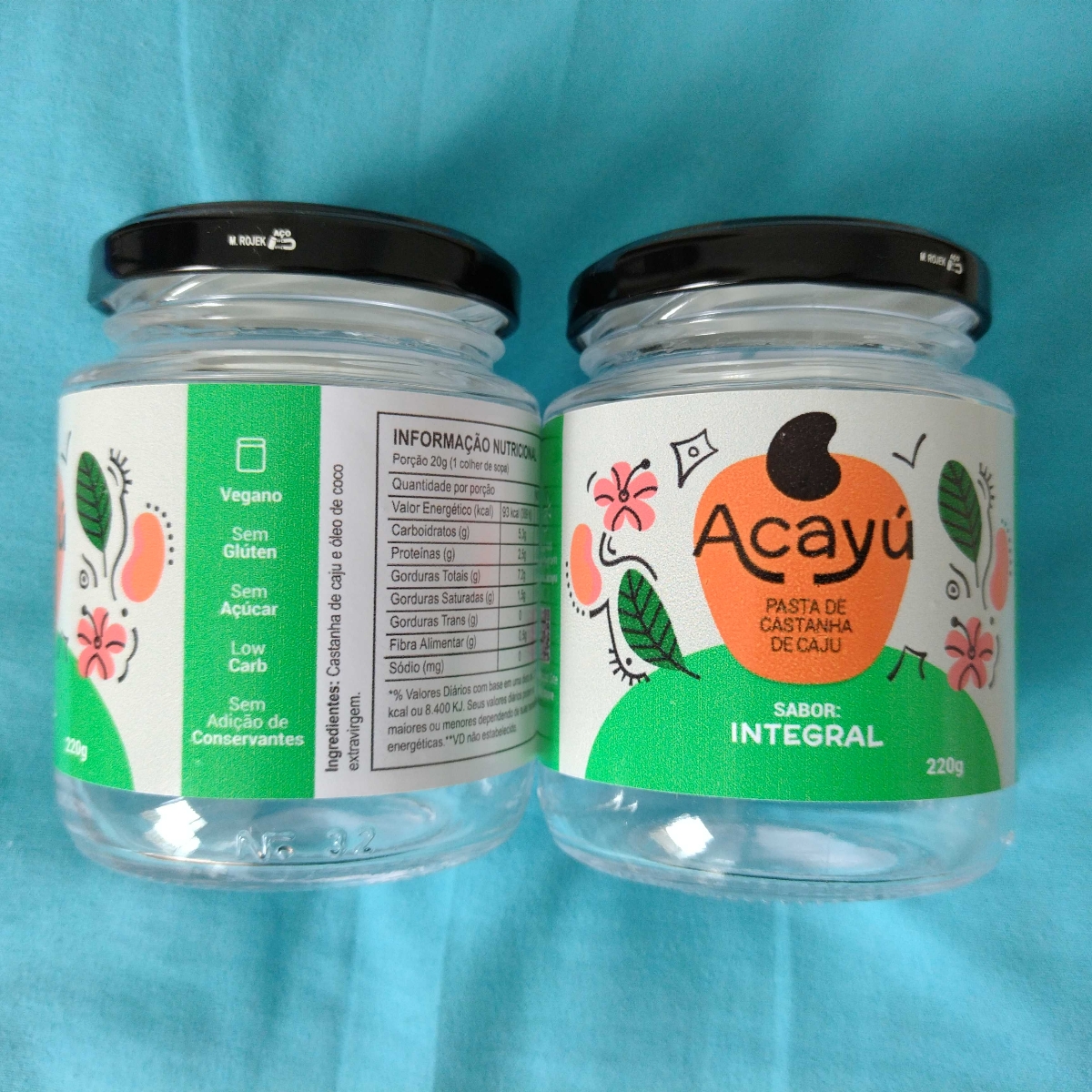 Pasta de Castanha de Caju Integral from Acayú - Vegan Product Reviews ...