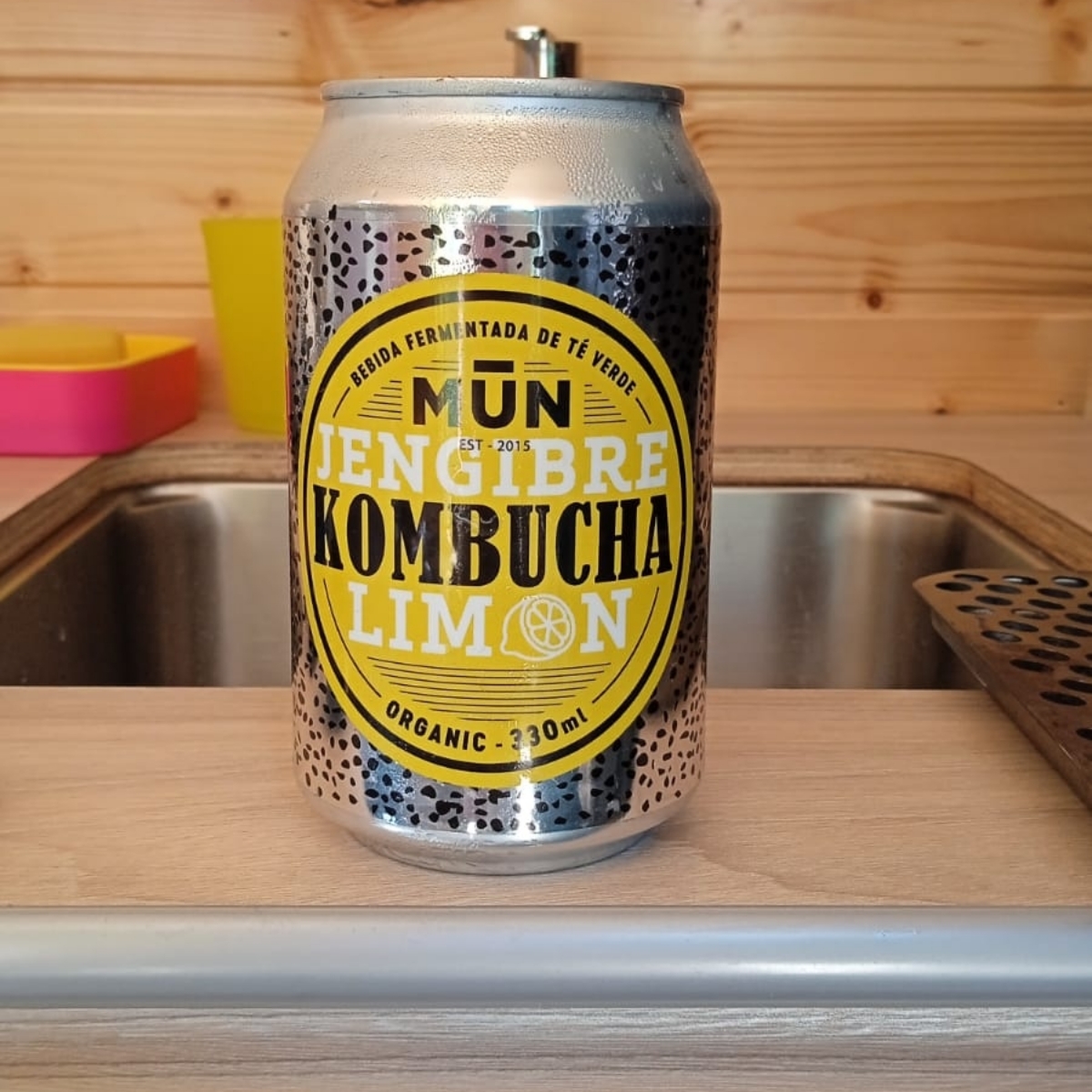Kombucha Jengibre Limón from Mūn - Vegan Product Reviews & Ratings ...