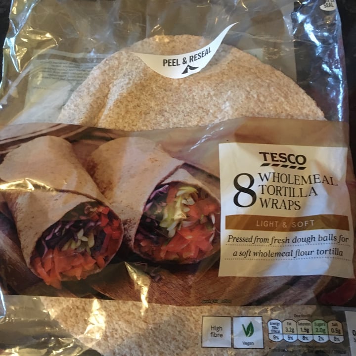 Tesco Mini wholemeal tortilla wraps Review | abillion