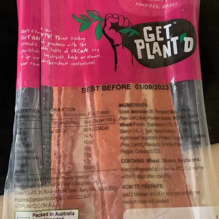get plant'd Meat Free Bacon Review | abillion