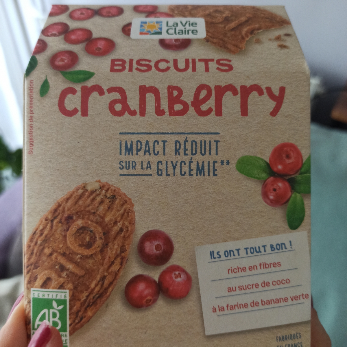 gateaux cranberry from La vie claire - Vegan Product Reviews & Ratings ...