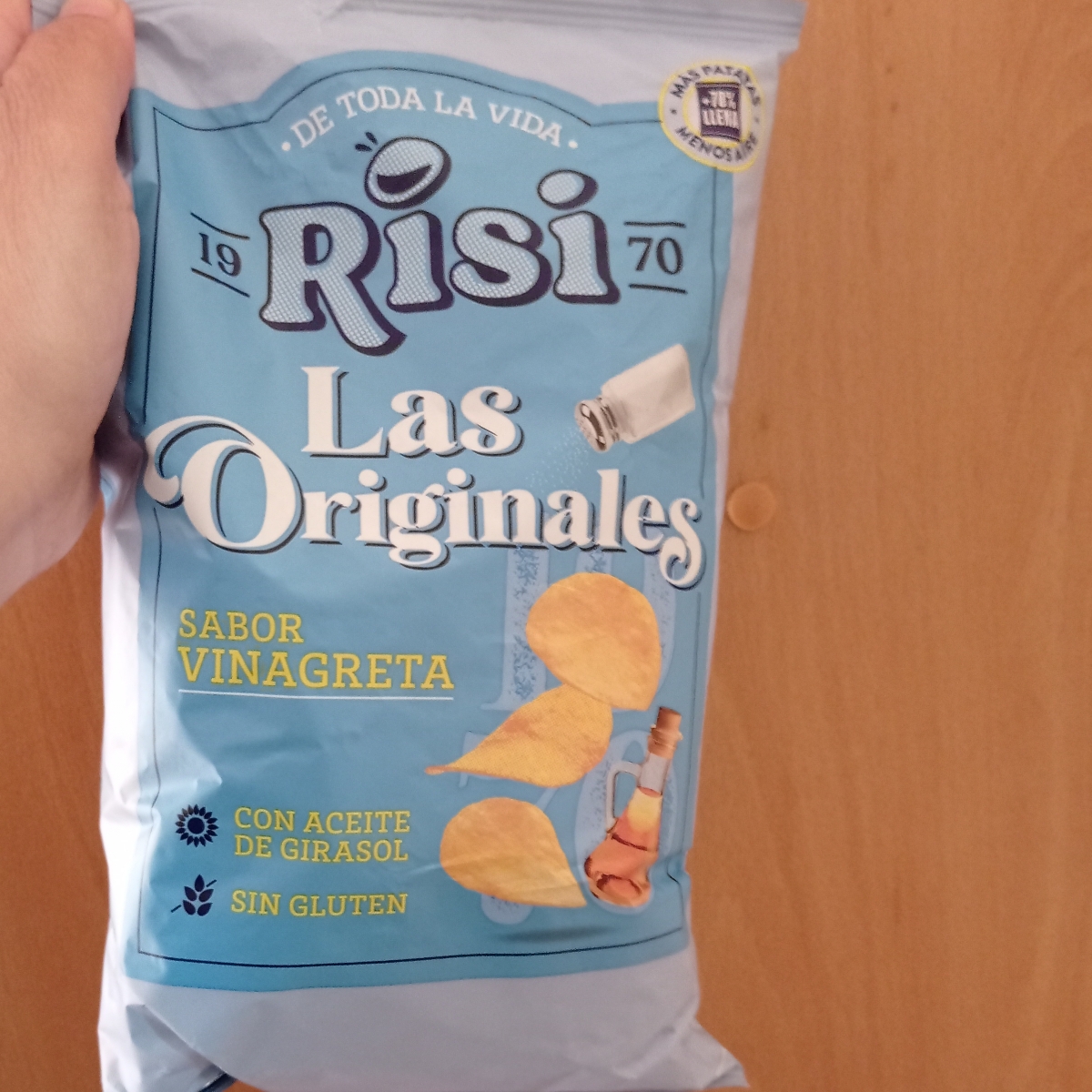 Patatas sabor vinagreta from Risi - Vegan Product Reviews & Ratings ...