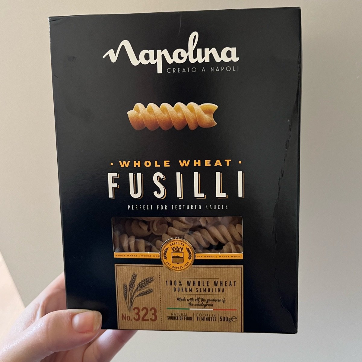 Wholewheat Fusilli from Napolina - Vegan Product Reviews & Ratings ...