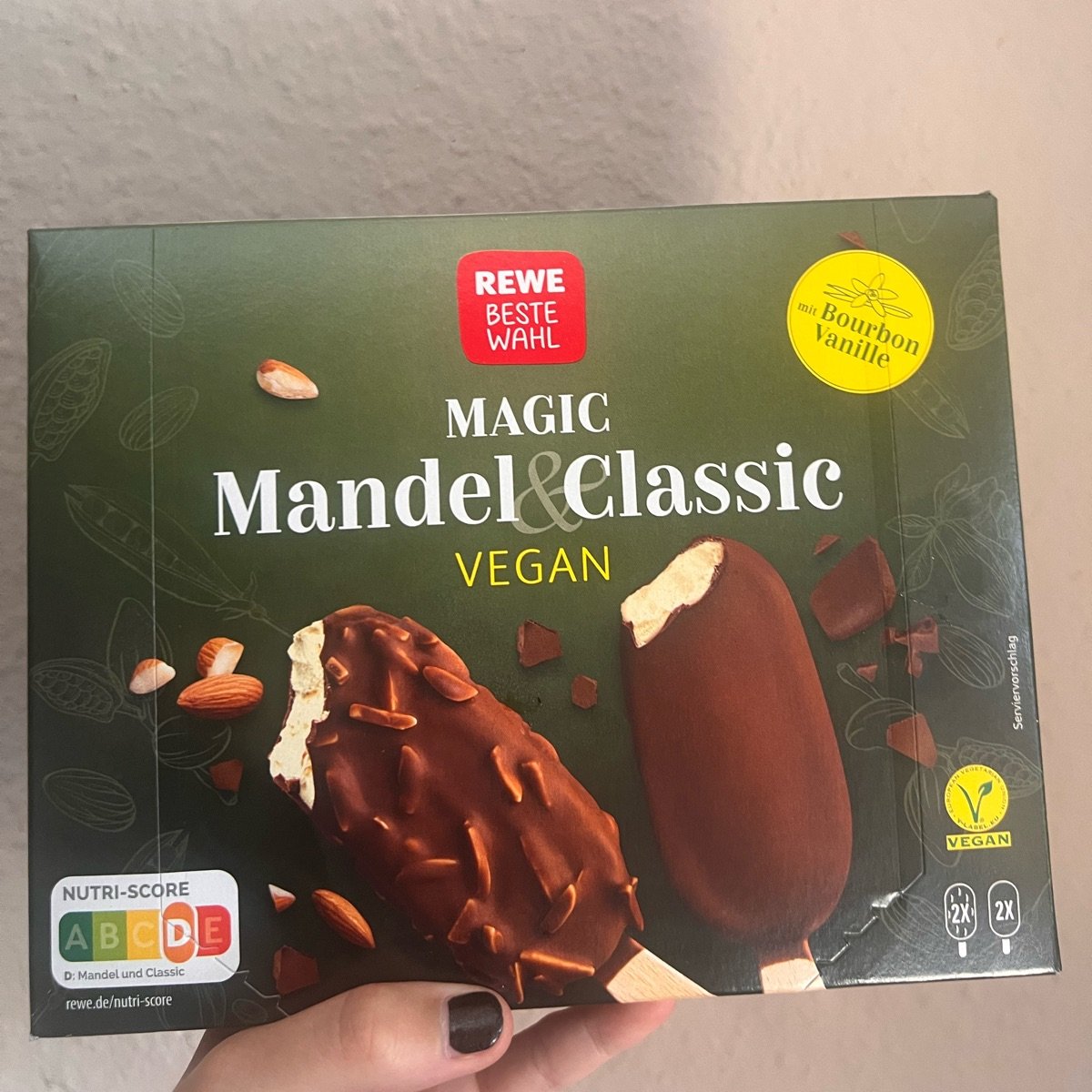 magic mandel&classic from Rewe - Vegan Product Reviews & Ratings | abillion