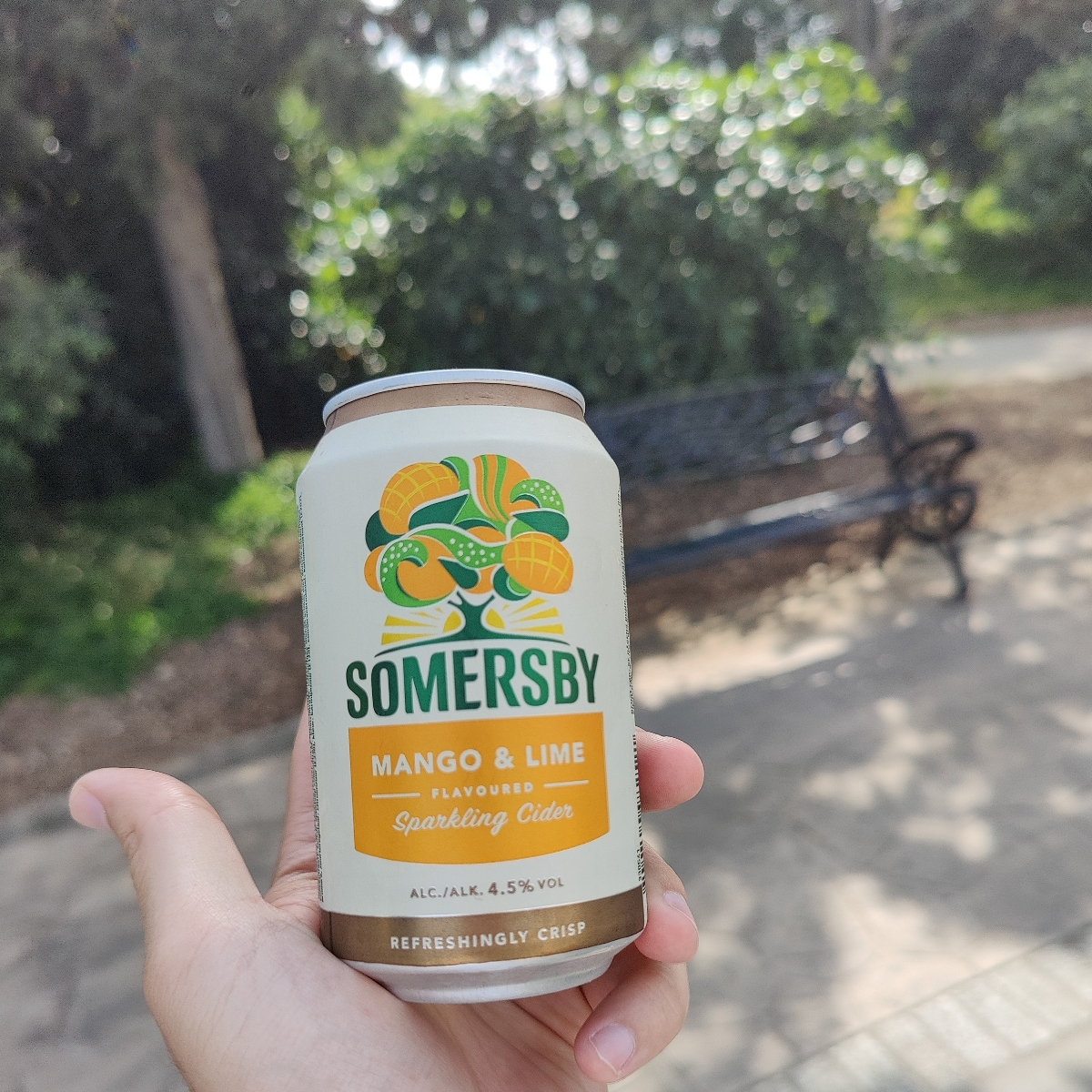 mango & lime sparkling cider from Somersby - Vegan Product Reviews ...