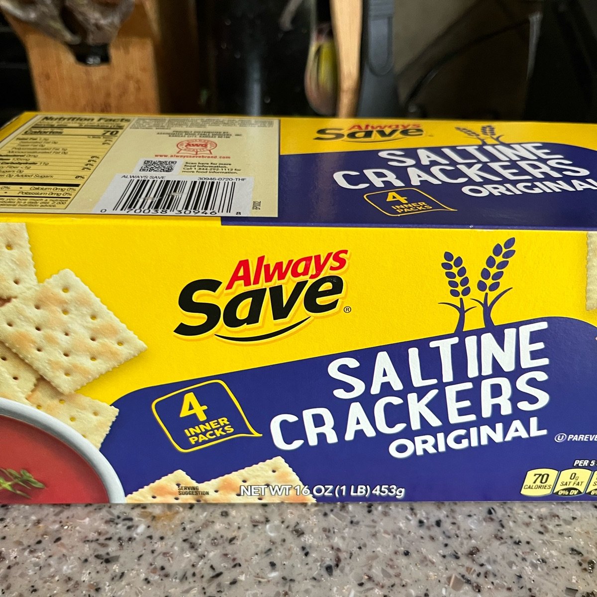 Saltine Crackers from Always Save - Vegan Product Reviews & Ratings ...