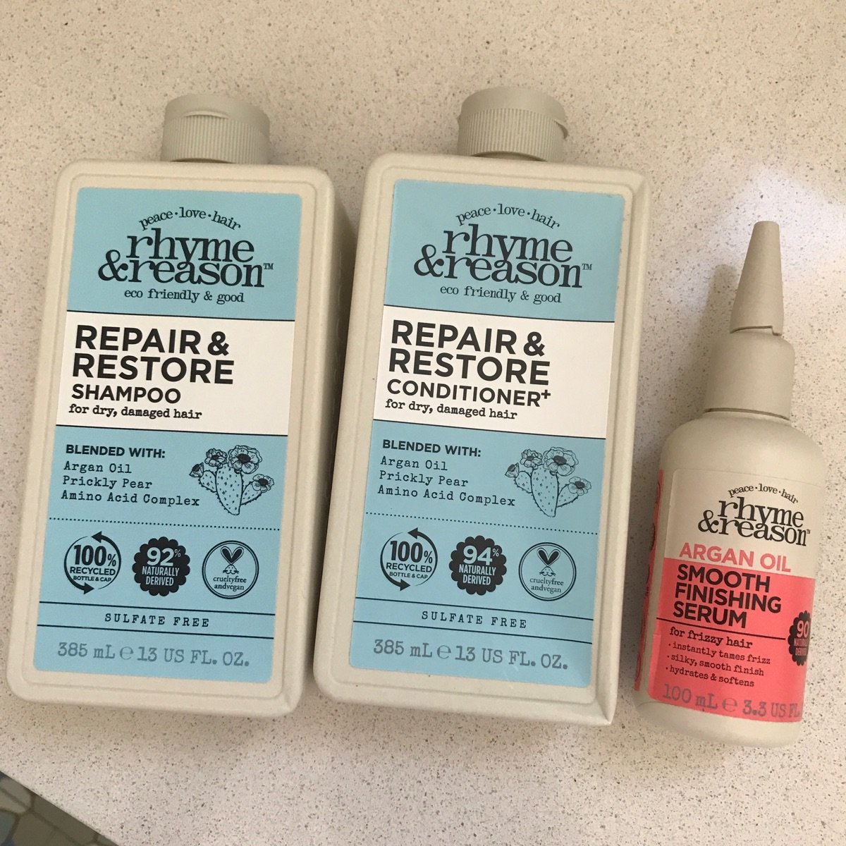 shampoo repair & restore from Rhyme and reason - Vegan Product Reviews ...