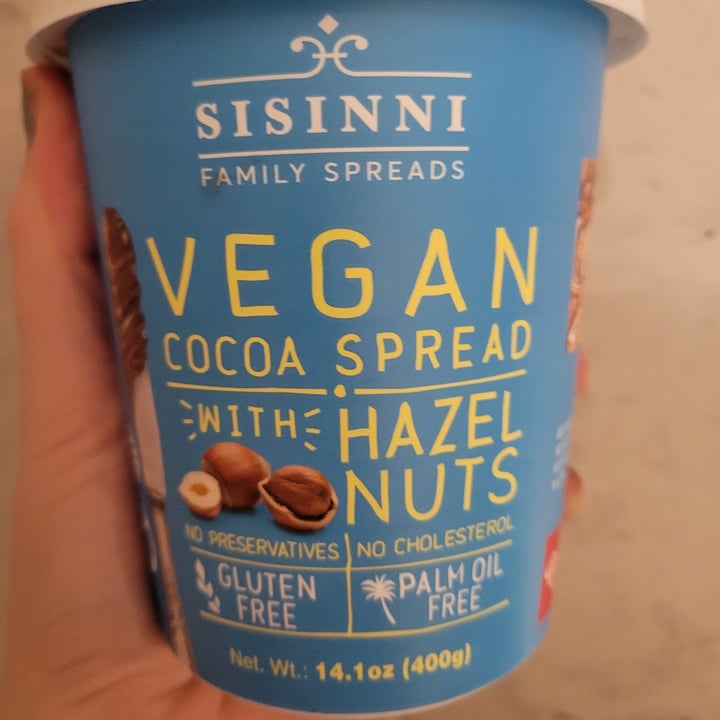 Sisinni Cocoa spread with hazelnuts Review | abillion