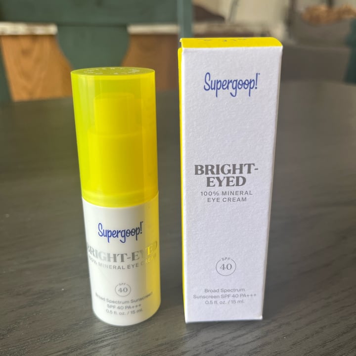 Supergoop! Bright-Eyed 100% Mineral Eye Cream Review | abillion