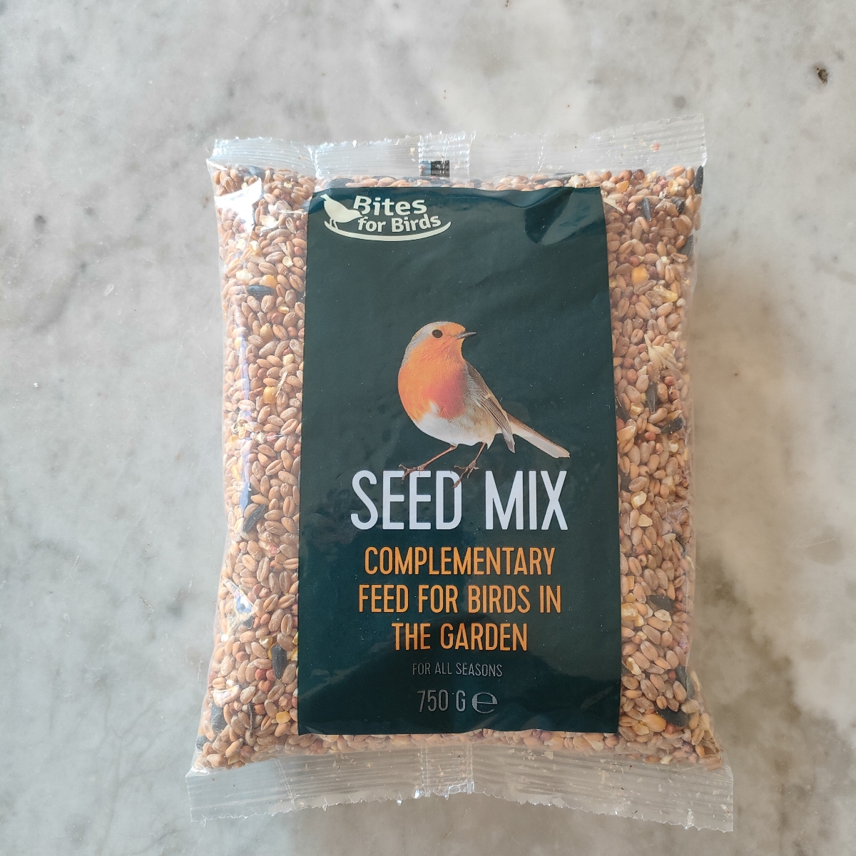Seed mix for birds in the garden from Bites for birds - Vegan Product ...