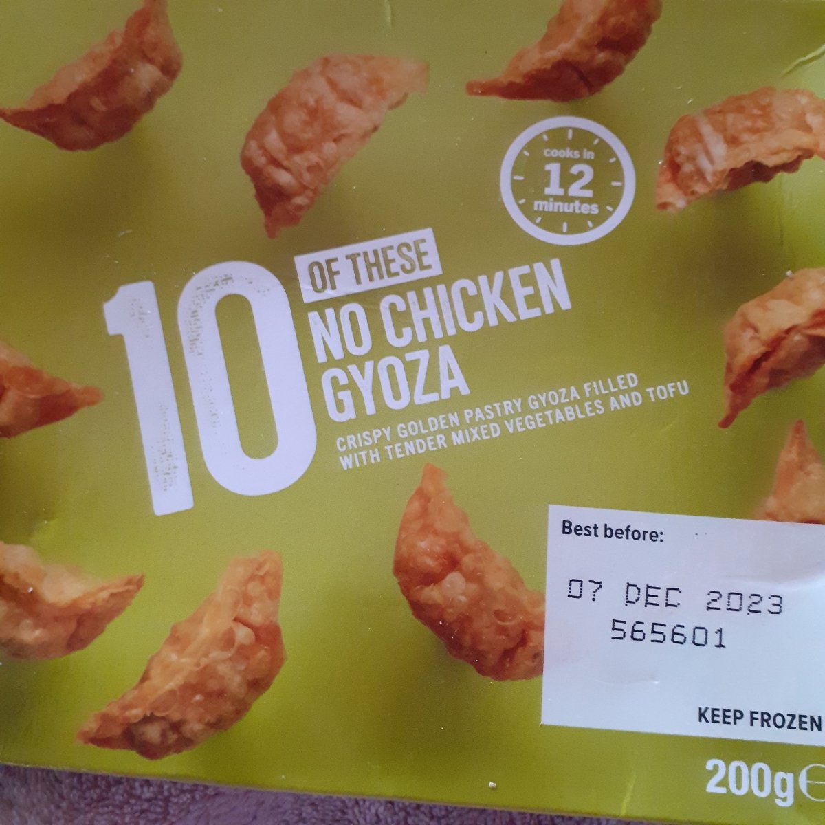 10 Of these No Chicken Gyoza from 10 of these - Vegan Product Reviews ...