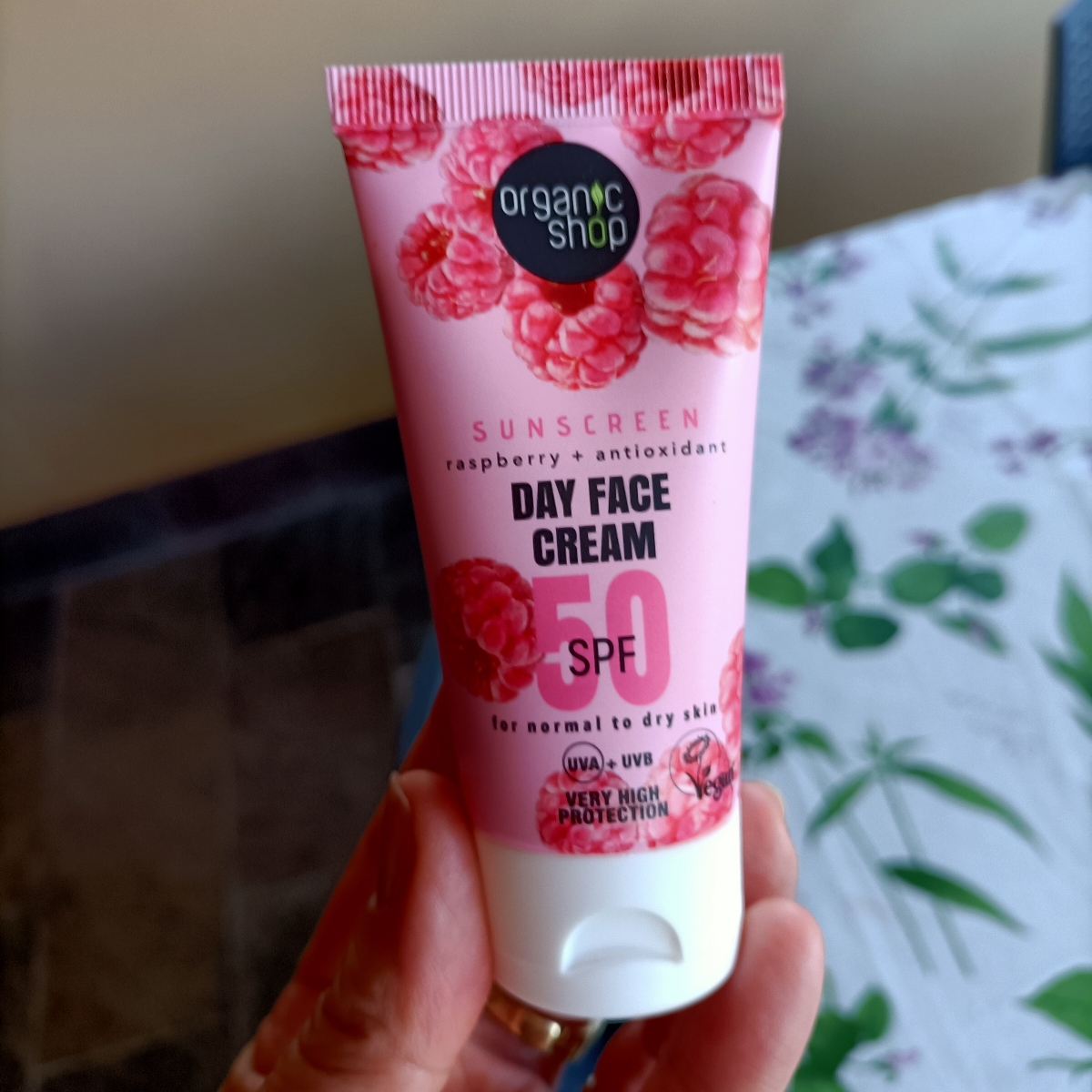 day face cream 50 spf from Organic shop - Vegan Product Reviews ...