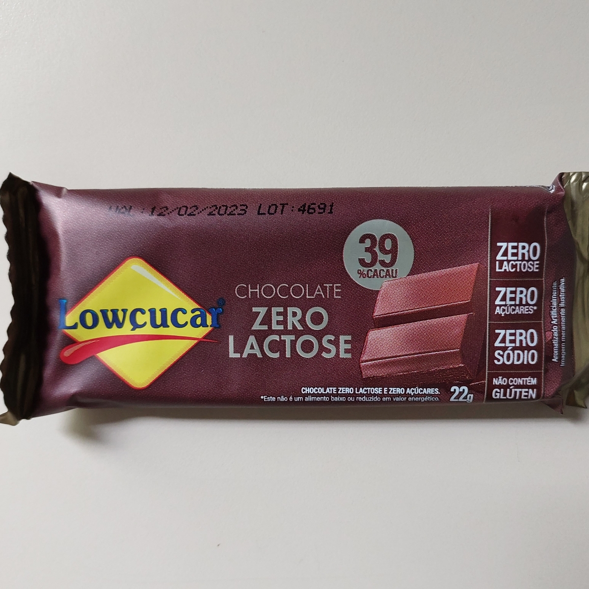 Chocolate Zero Lactose E Zero Açúcares from Lowçucar - Vegan Product ...