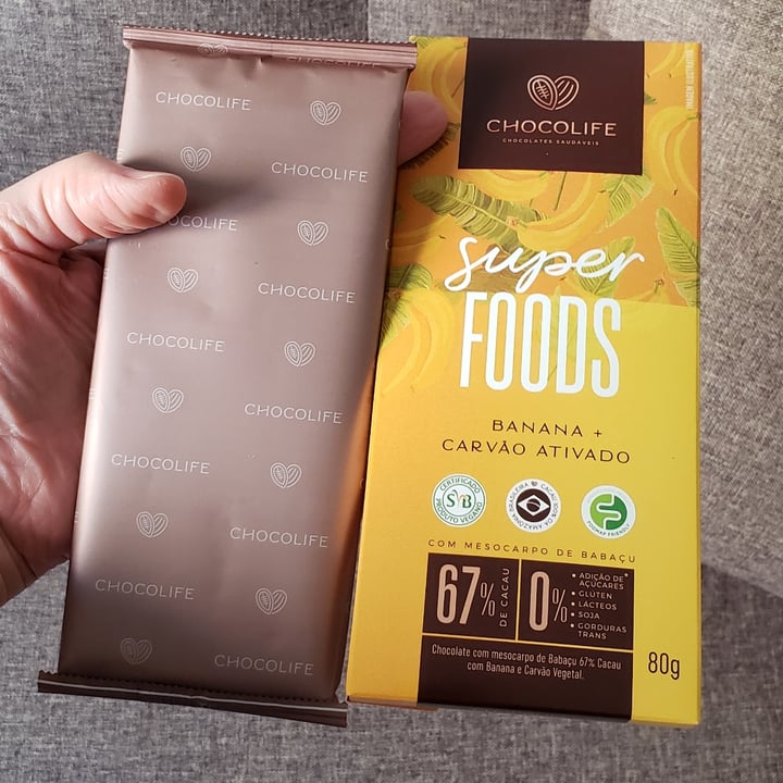 ChocoLife Chocolate com banana e carvão ativado Review | abillion