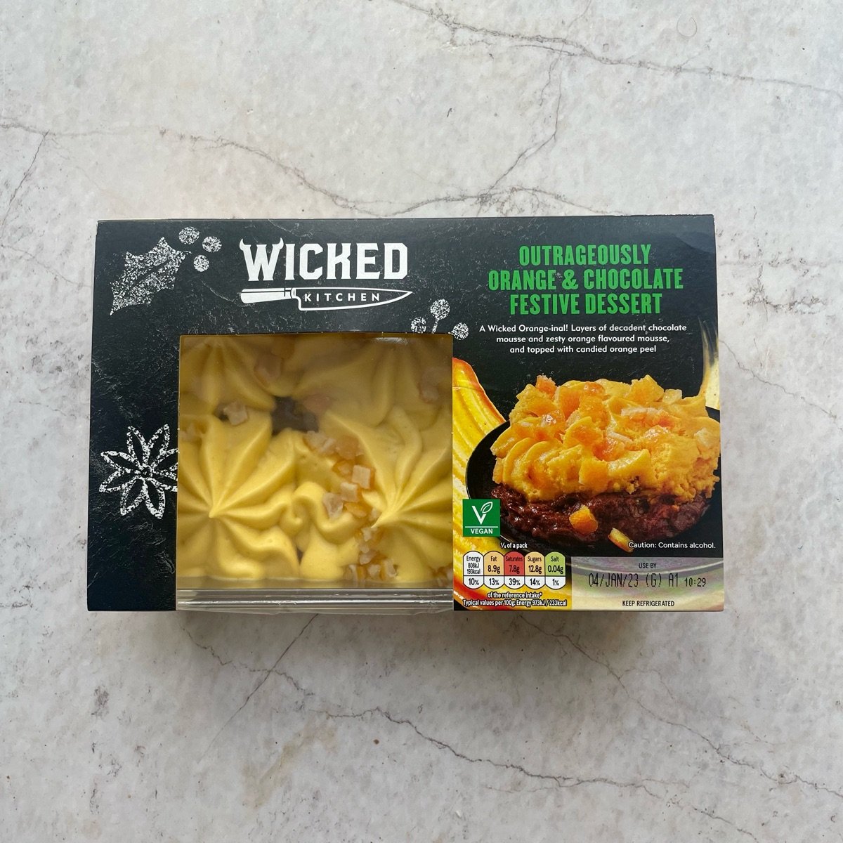 Outrageously Orange Flavoured Chocolate Festive Dessert from Wicked ...