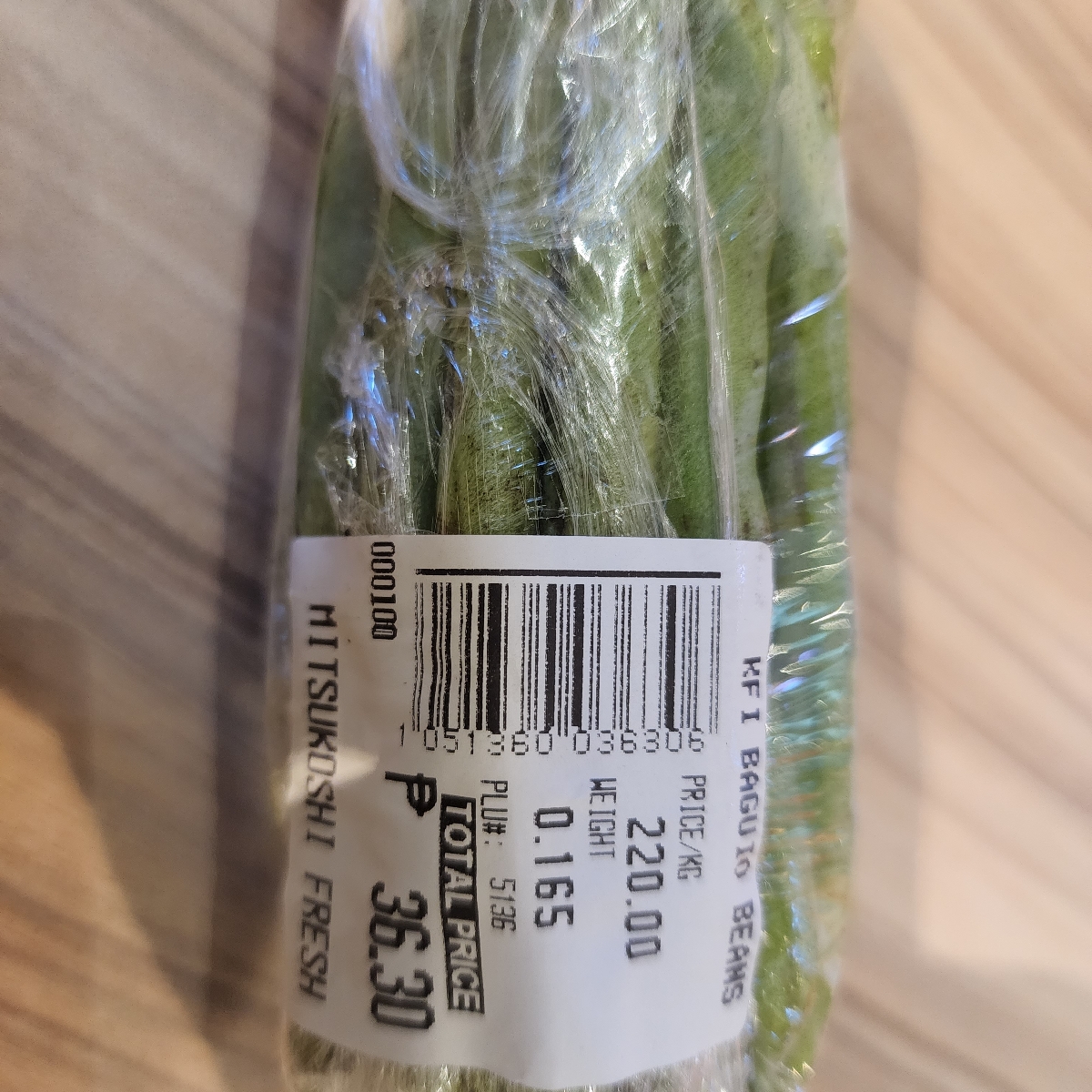 Baguio Beans from Mitsukoshi Fresh - Vegan Product Reviews & Ratings ...