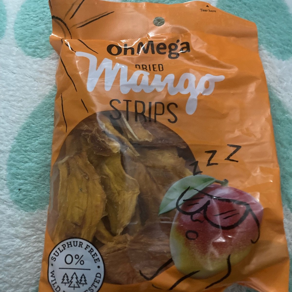 Dried mango strips from OhMega - Vegan Product Reviews & Ratings | abillion
