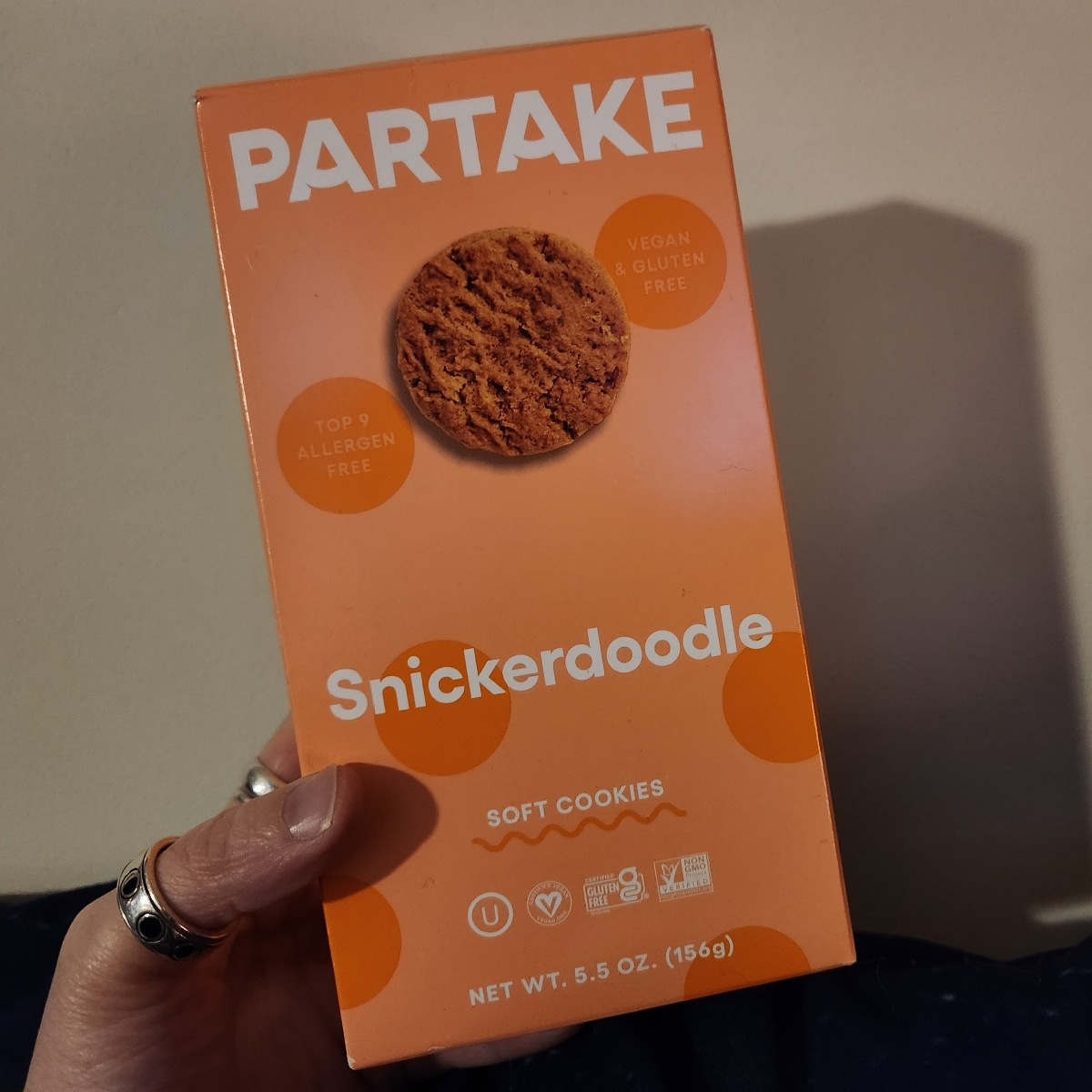 Snickerdoodle Soft Cookies from Partake Foods - Vegan Product Reviews ...