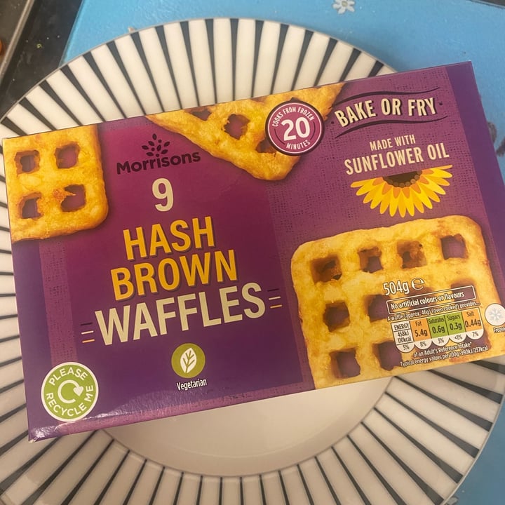 Morrisons hash brown waffles Review | abillion