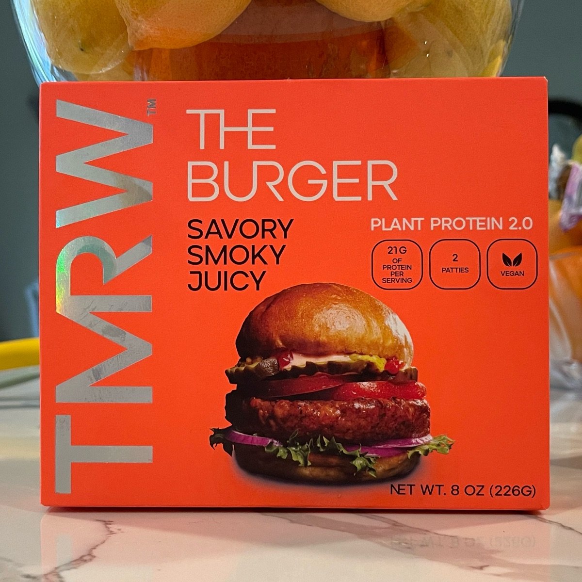 The Burger from TMRW Foods - Vegan Product Reviews & Ratings | abillion