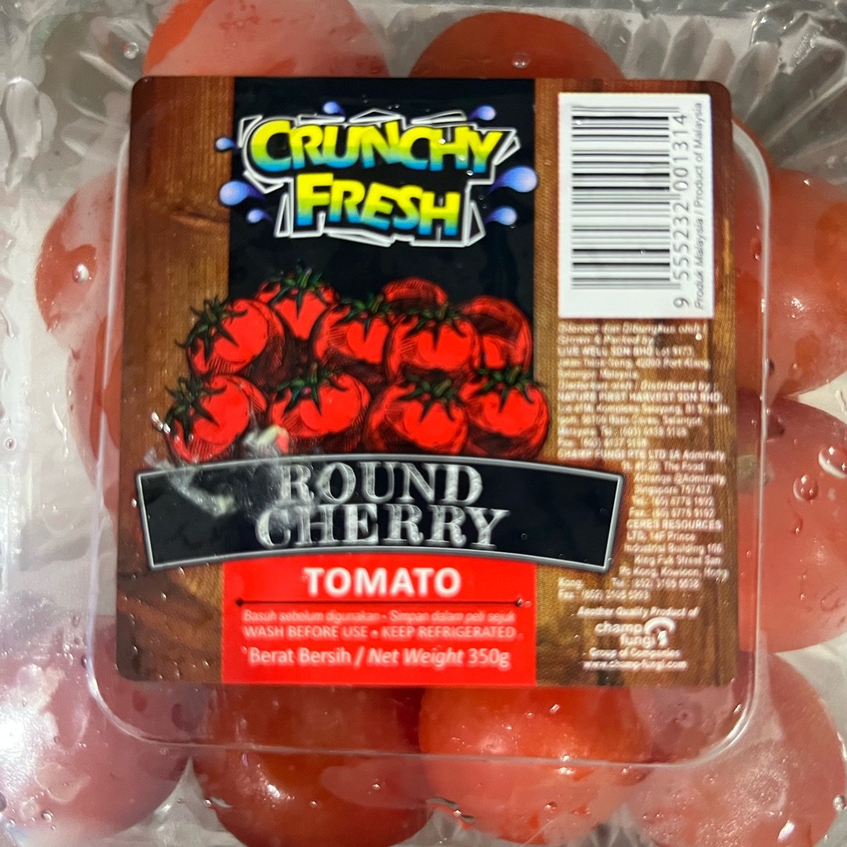 Round Cherry Tomato from Crunchy fresh - Vegan Product Reviews ...