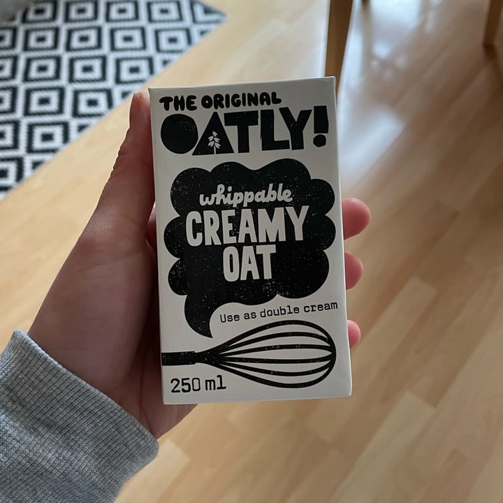 Oatly Whippable cream Review | abillion