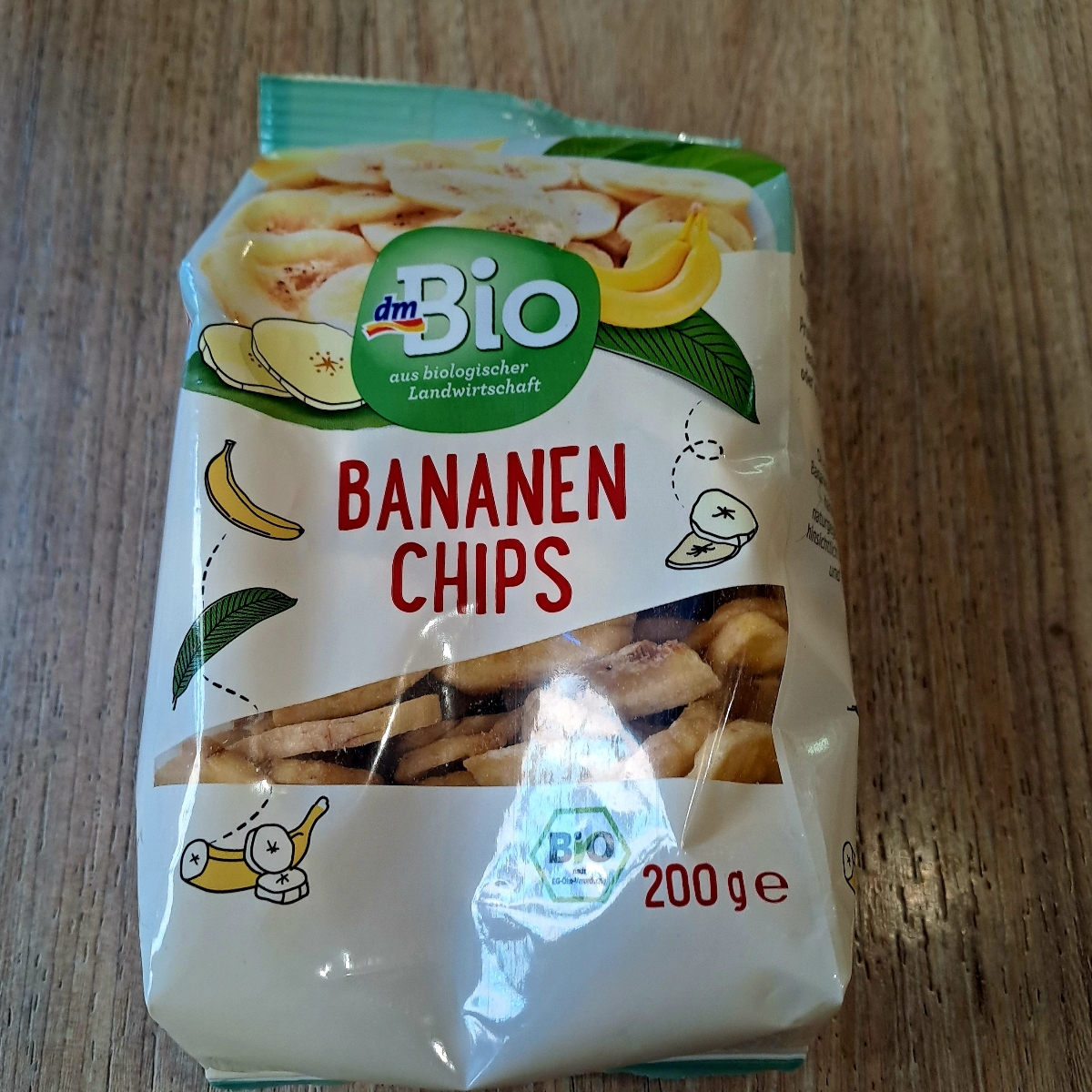 Bananen chips from dmBio - Vegan Product Reviews & Ratings | abillion