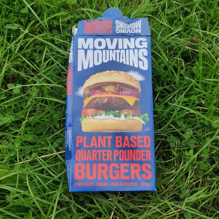 Moving Mountains plant based quarter pounder burgers Review | abillion