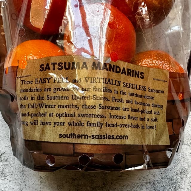 Satsuma Mandarins from Southern Sassies - Vegan Product Reviews ...