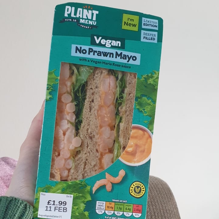 Plant Menu No Prawn Mayo Review | abillion