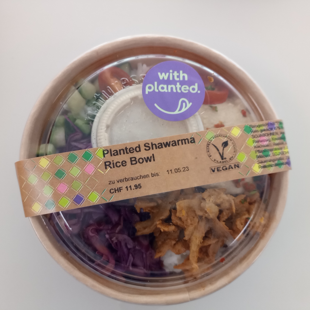 planted shawarma rice bowl from Coop - Vegan Product Reviews & Ratings ...