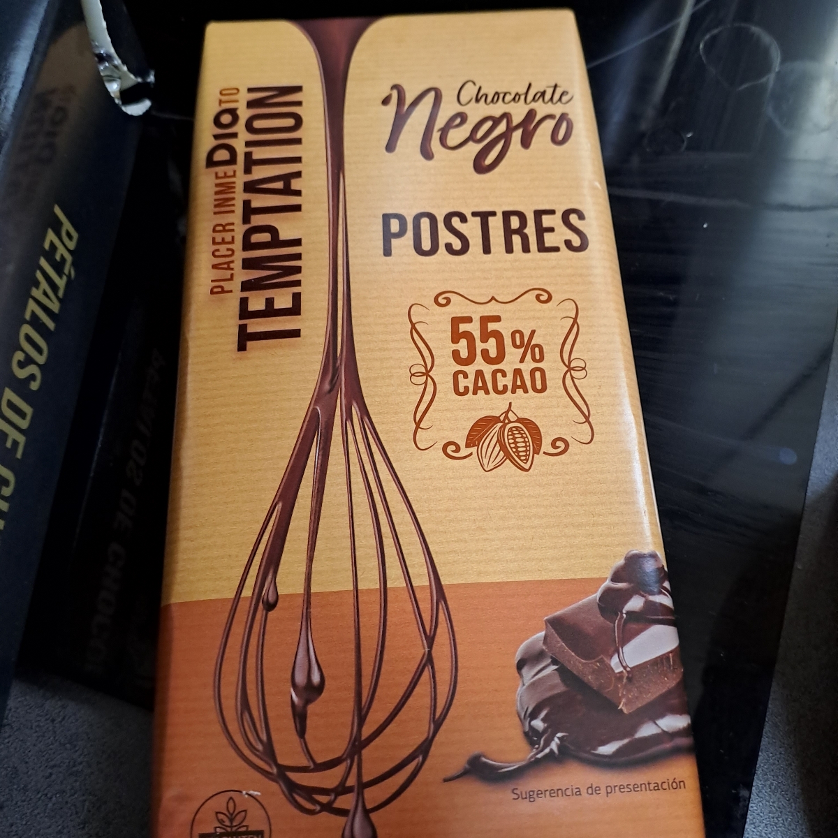 Temptation chocolate negro para postres from Dia% - Vegan Product ...