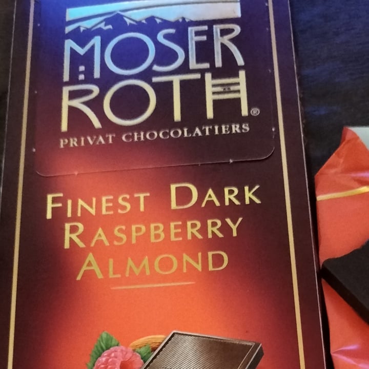 Moser Roth dark choc raspberry and almond Review | abillion