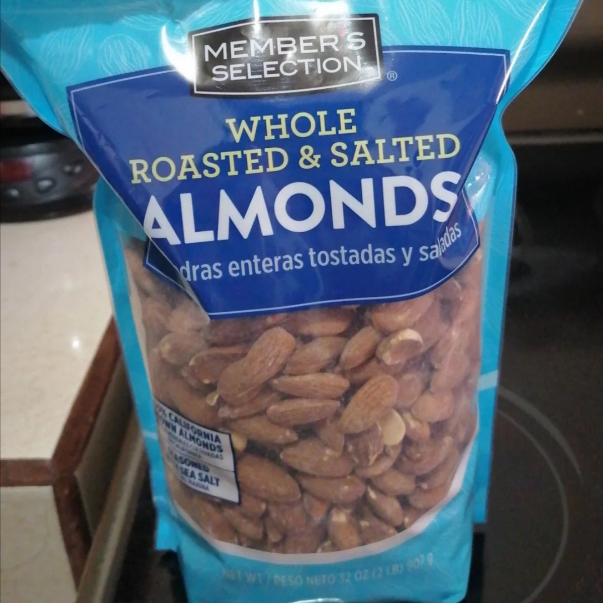 Whole Roasted & Salted Almonds from Member’s selection - Vegan Product ...
