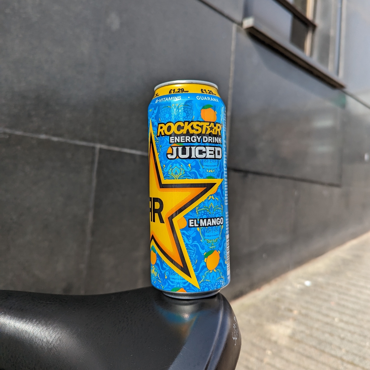 Rockstar Energy Drink Juiced El Mango from Rockstar Energy - Vegan ...