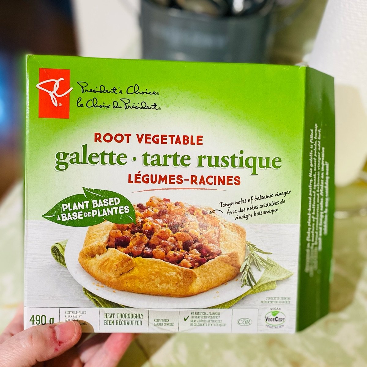 root vegetable tart from President's Choice - Vegan Product Reviews ...