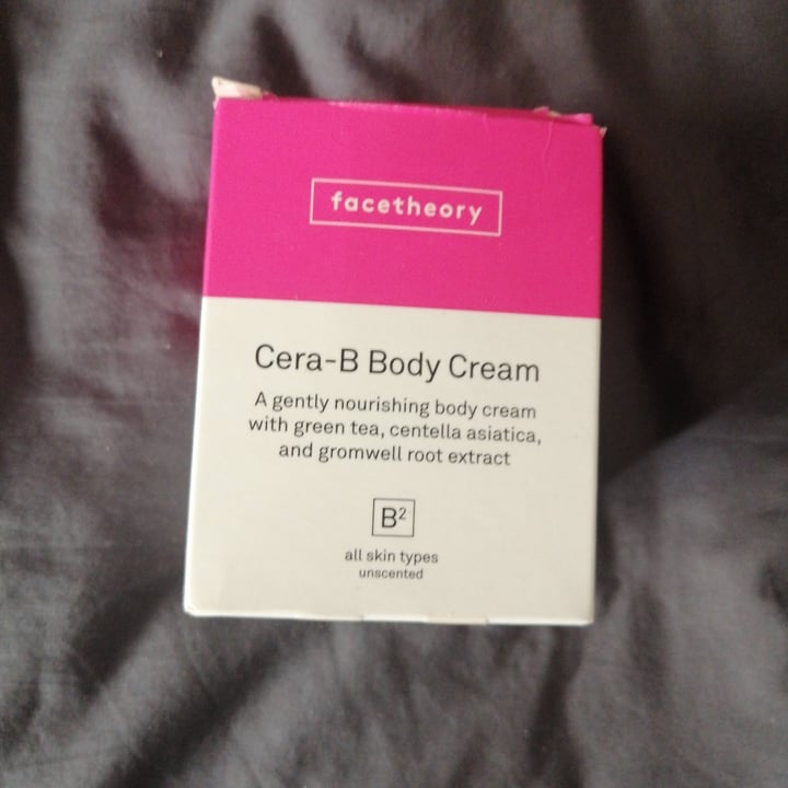 Facetheory Crème cera b body cream Review | abillion