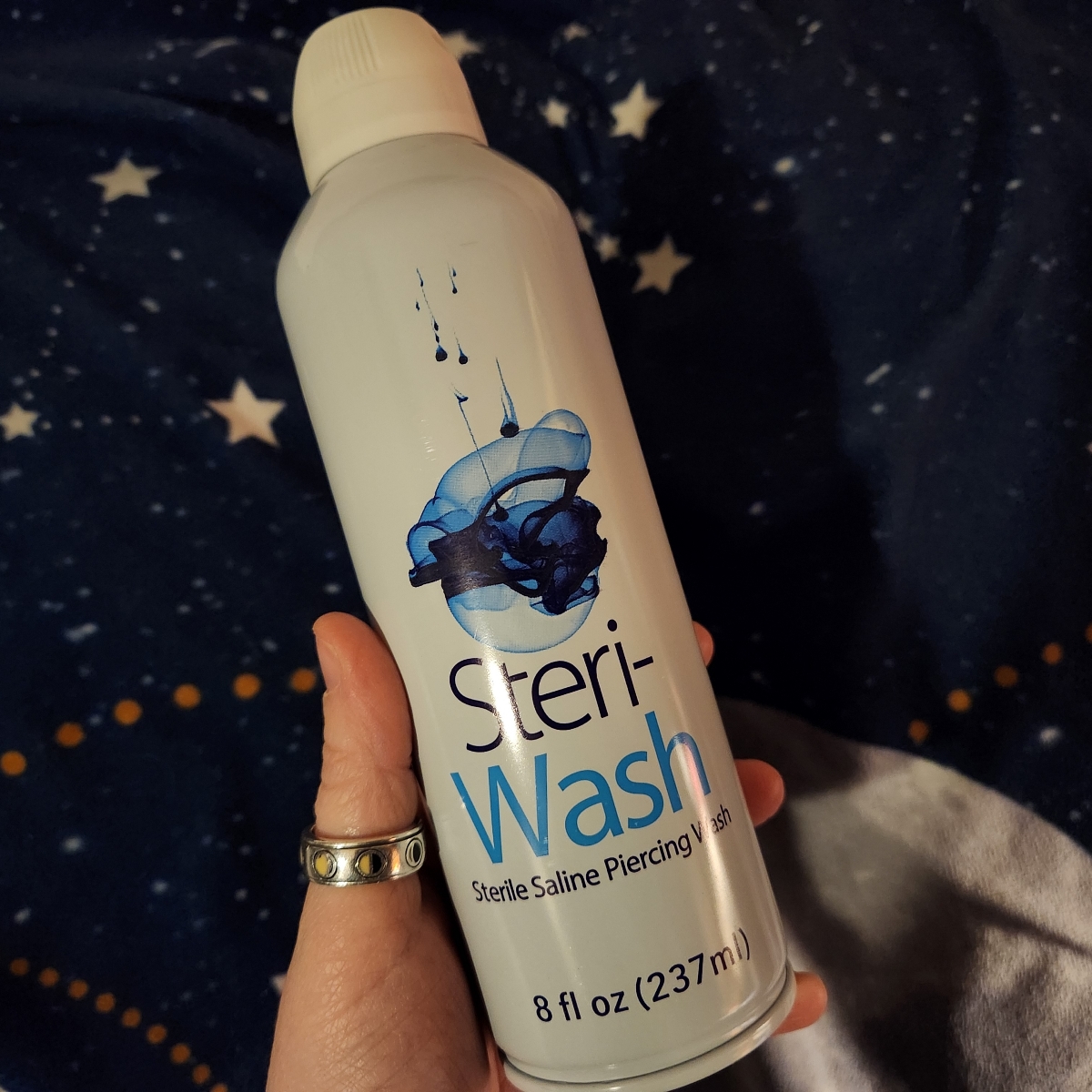 Sterile Saline Piercing Wash from Steri-wash - Vegan Product Reviews ...