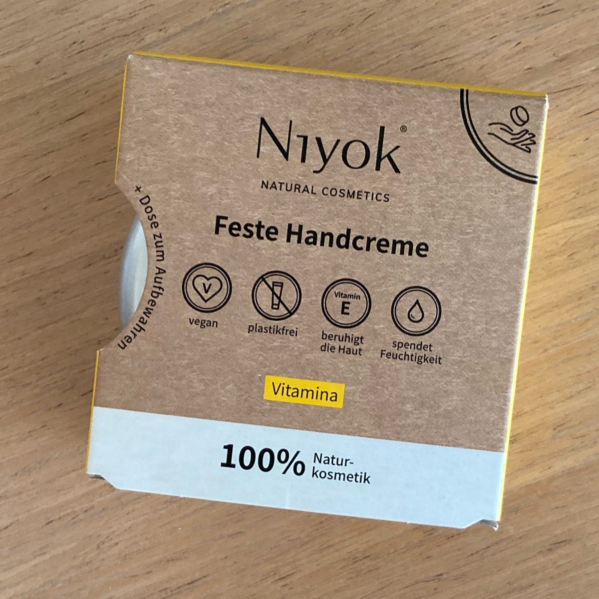 Crema Mani Solida Con Vitamina E from Niyok Natural Cosmetics - Vegan ...