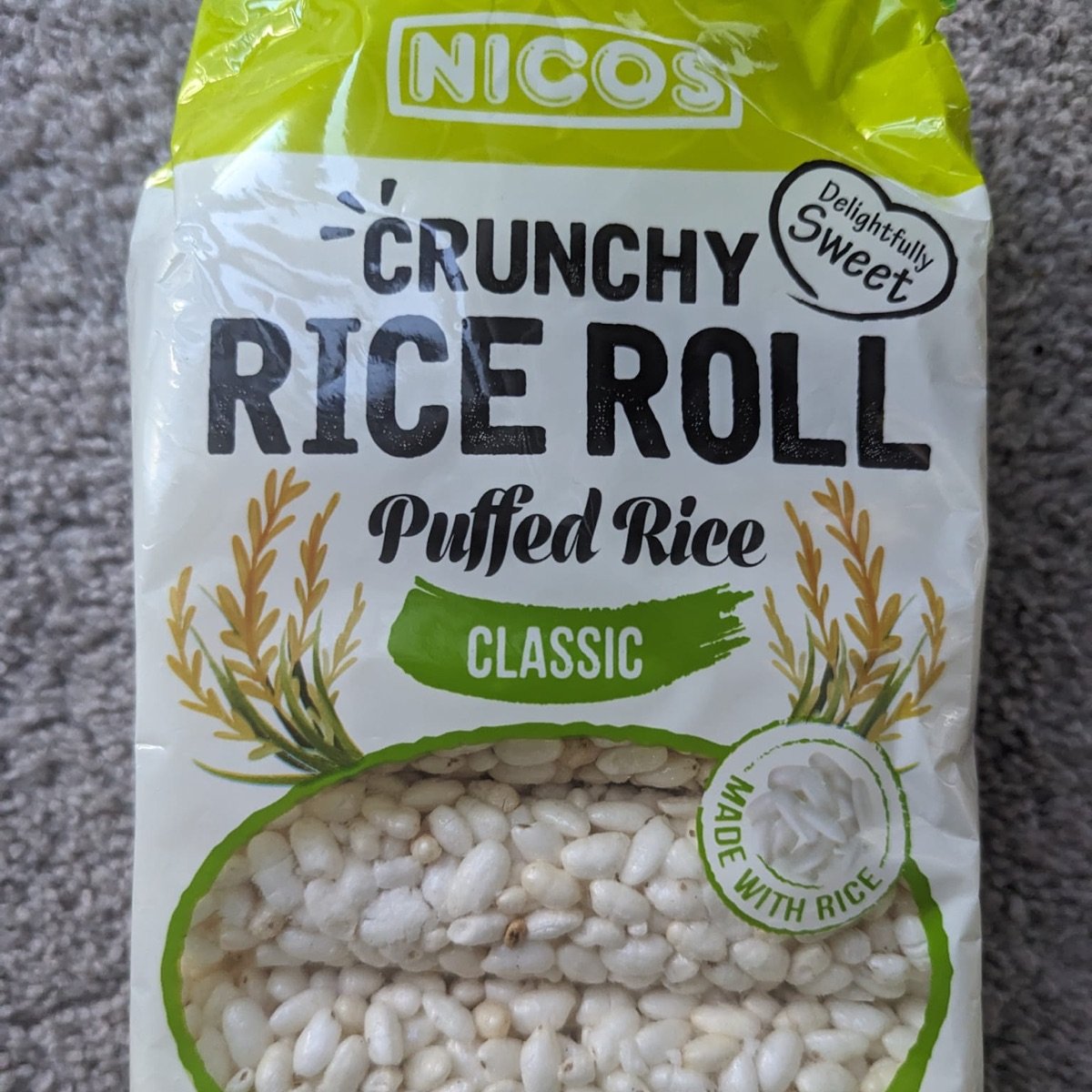 Crunchy Rice Rolls from Nicos - Vegan Product Reviews & Ratings | abillion